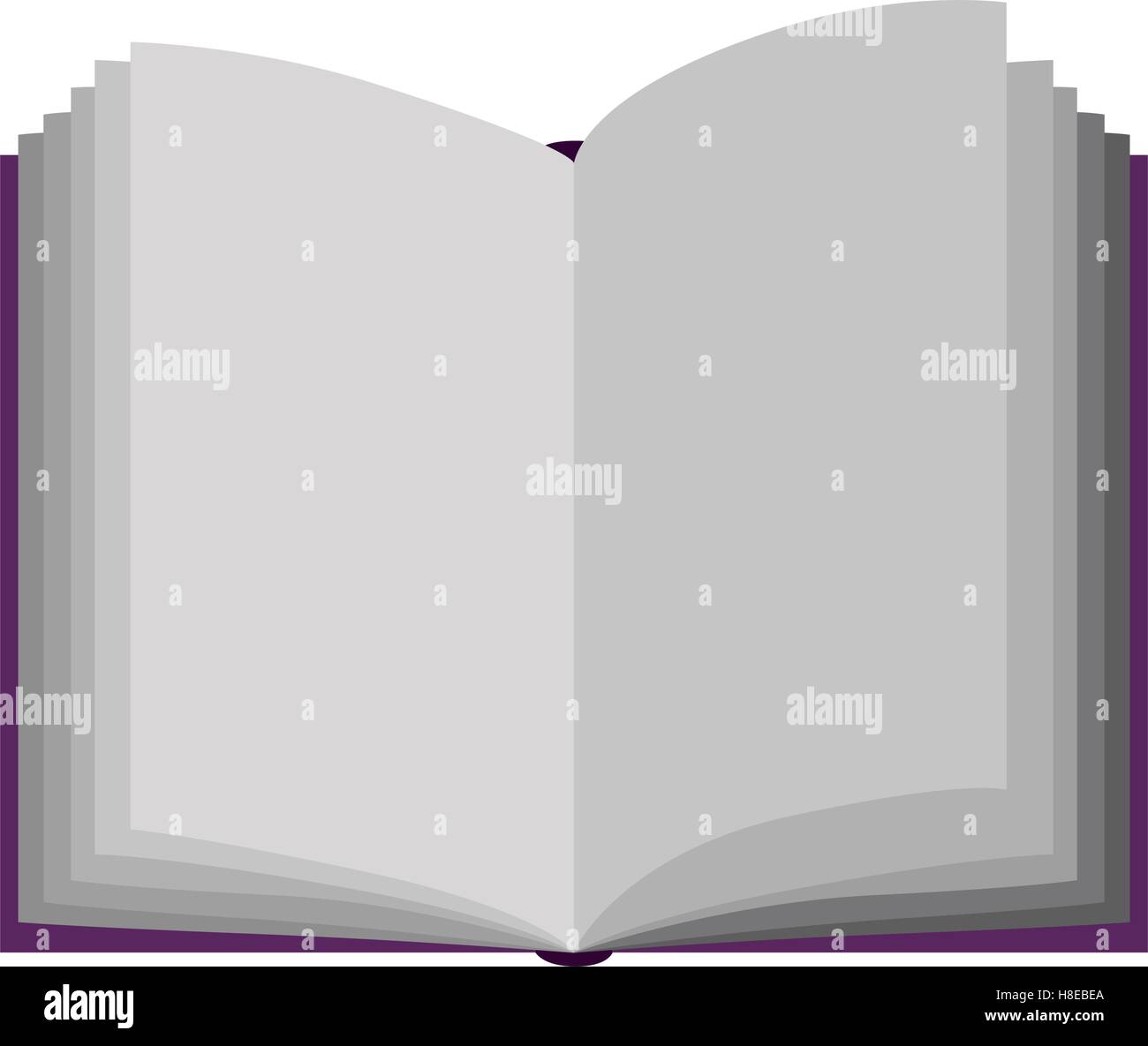 academic book icon over white background. Learning knowledge and ...