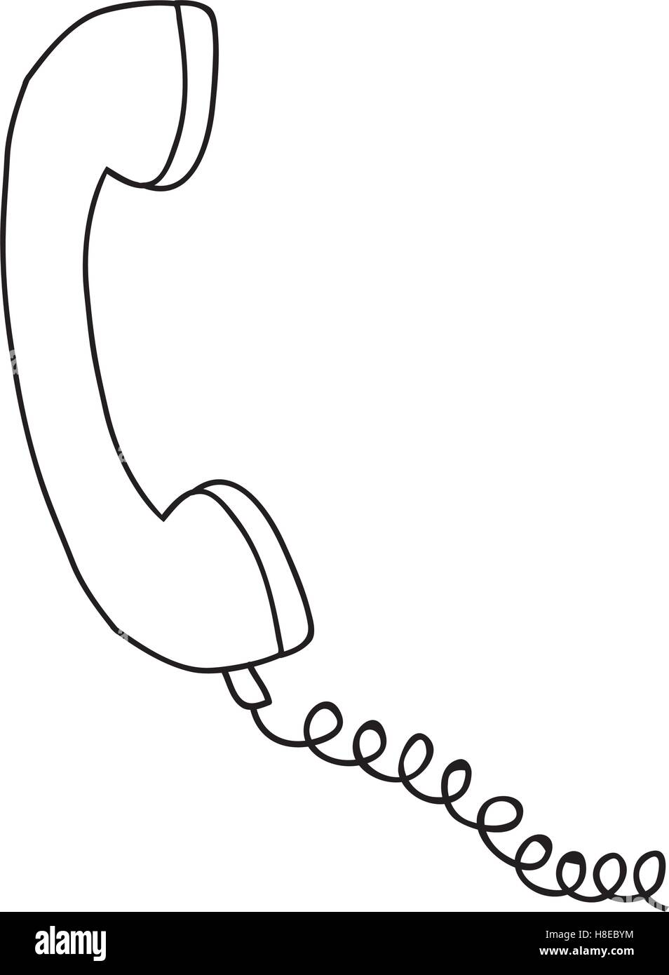 Phone Cord Vector