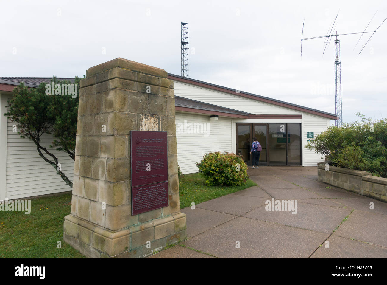 Marconi National Historic site of Canada Stock Photo - Alamy