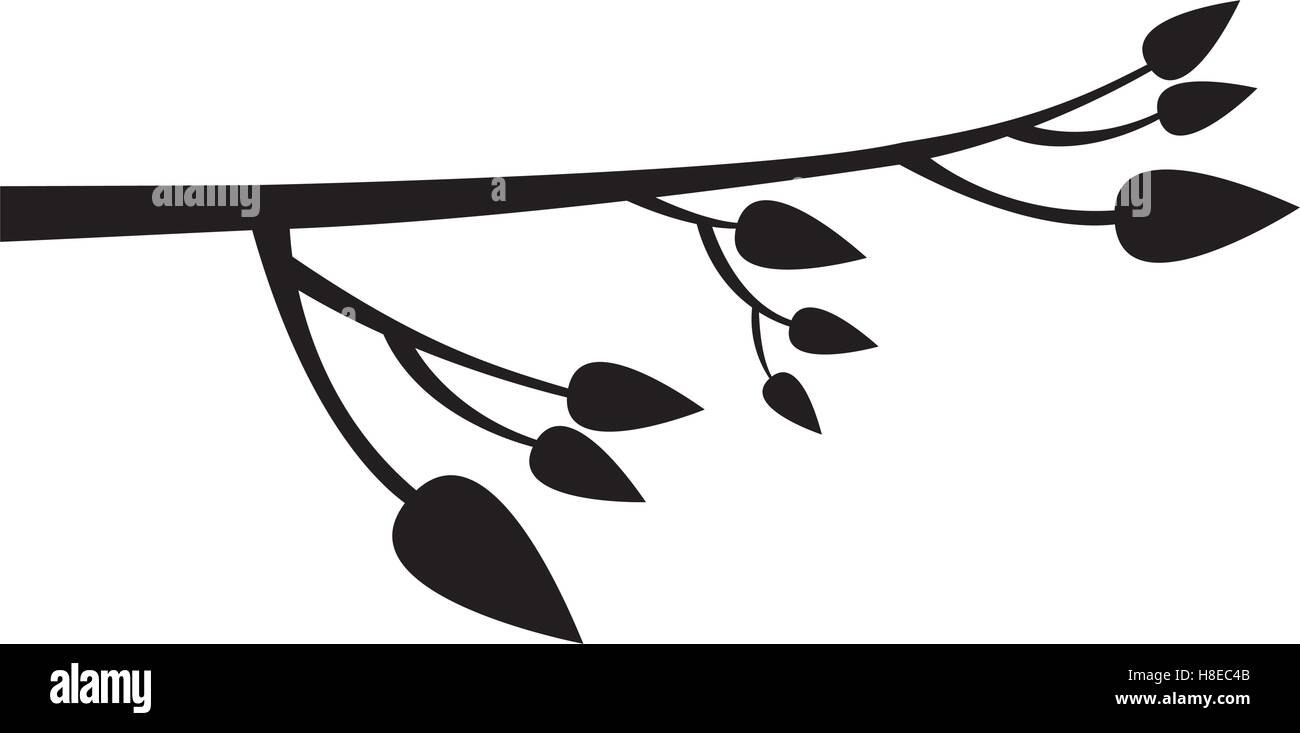 tree branch icon image vector illustration design Stock Vector Image ...