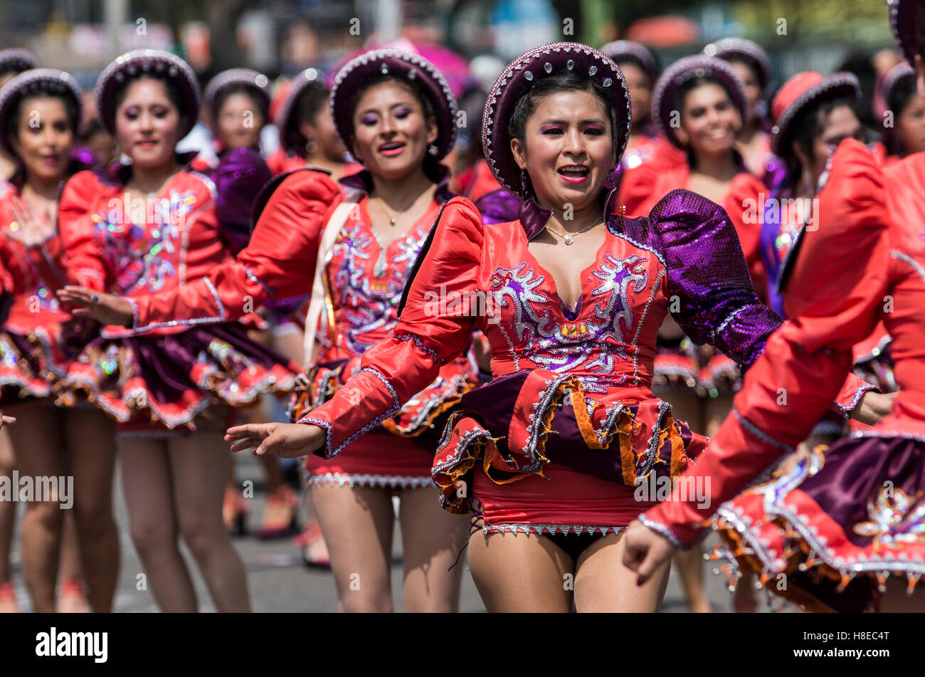 Folkloric dancers from the Puno region, Peru Stock Photo - Alamy