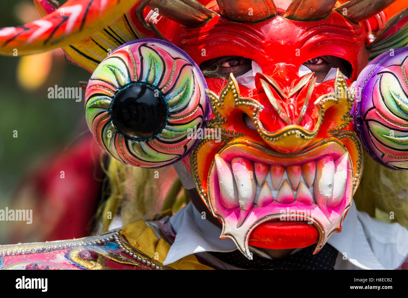 Mask from diablada dance from hi-res stock photography and images - Alamy