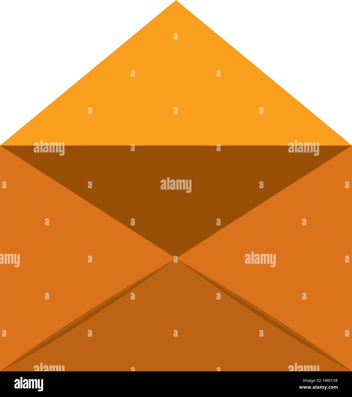 envelope mail icon over white background. vector illustration Stock ...