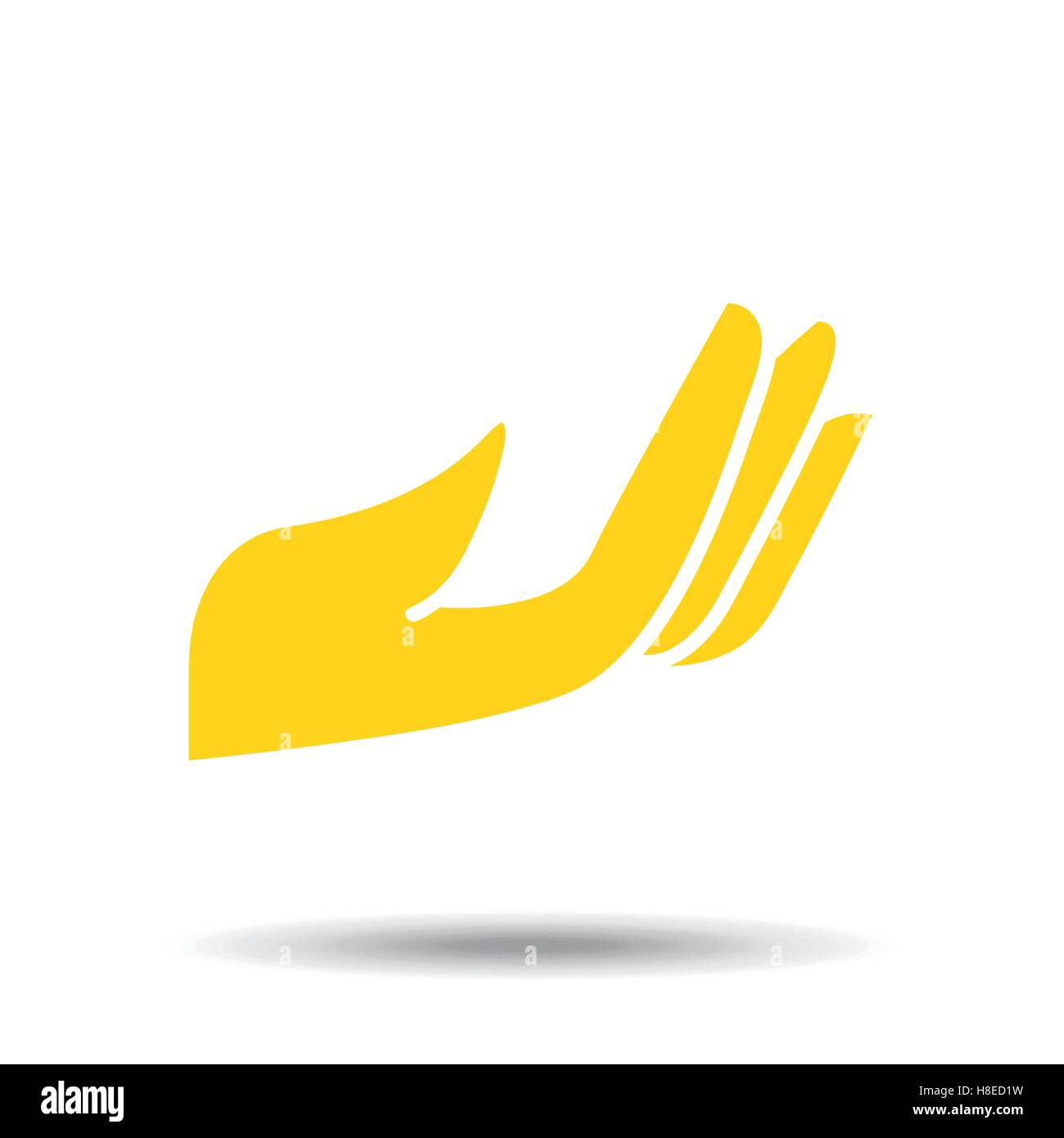 hand help symbol icon design vector illustration eps 10 Stock Vector ...