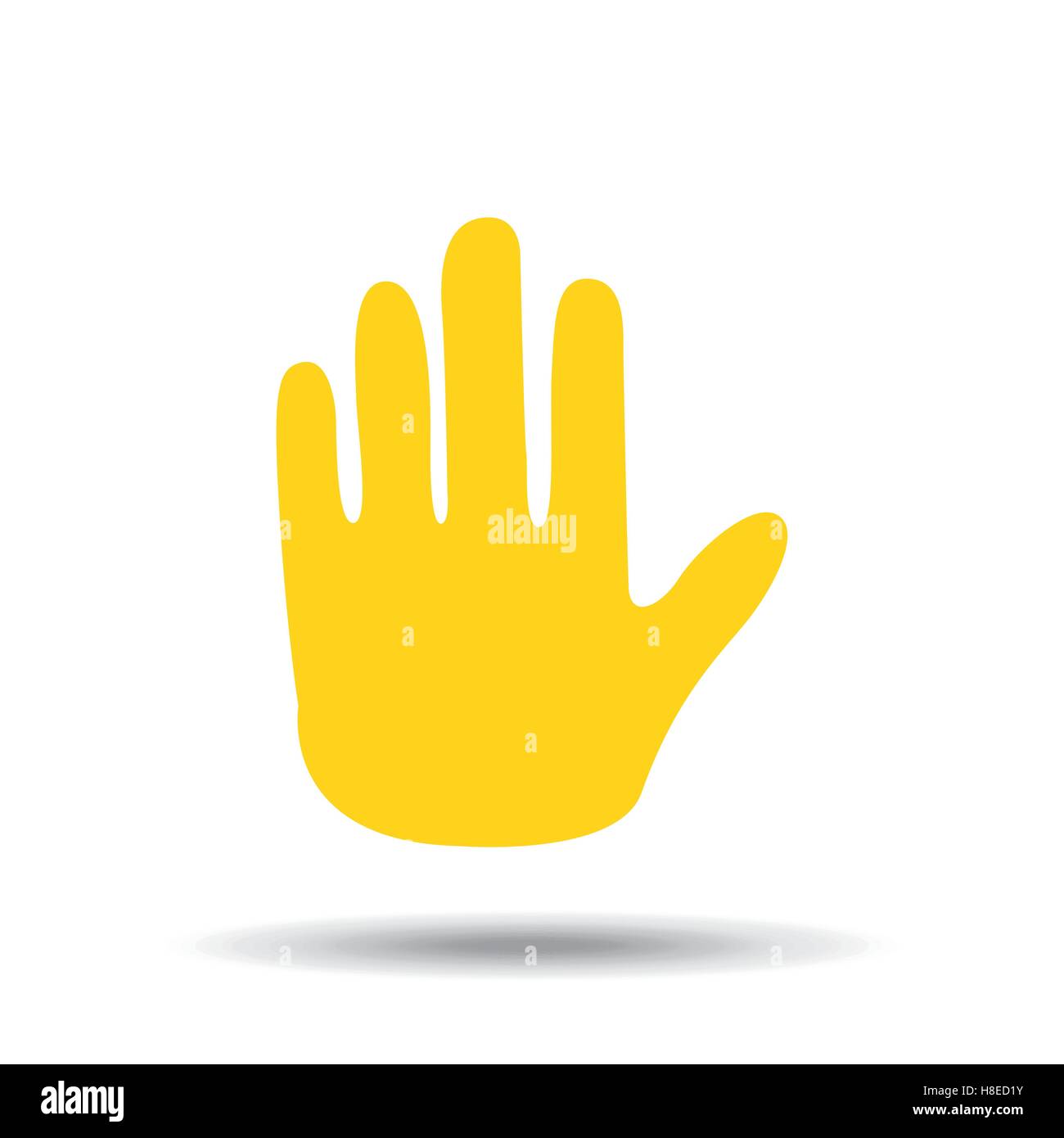 hand gesture greeting icon vector illustration eps 10 Stock Vector ...