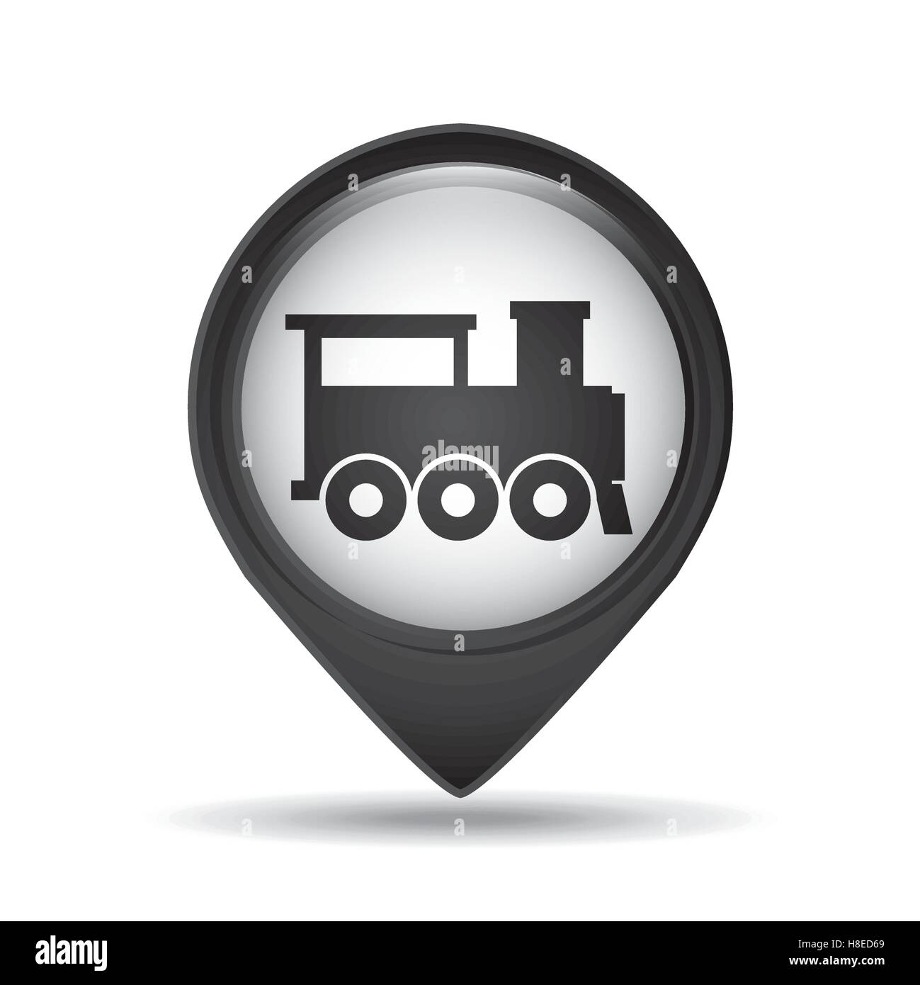 Blue line japan gate icon hi-res stock photography and images - Alamy