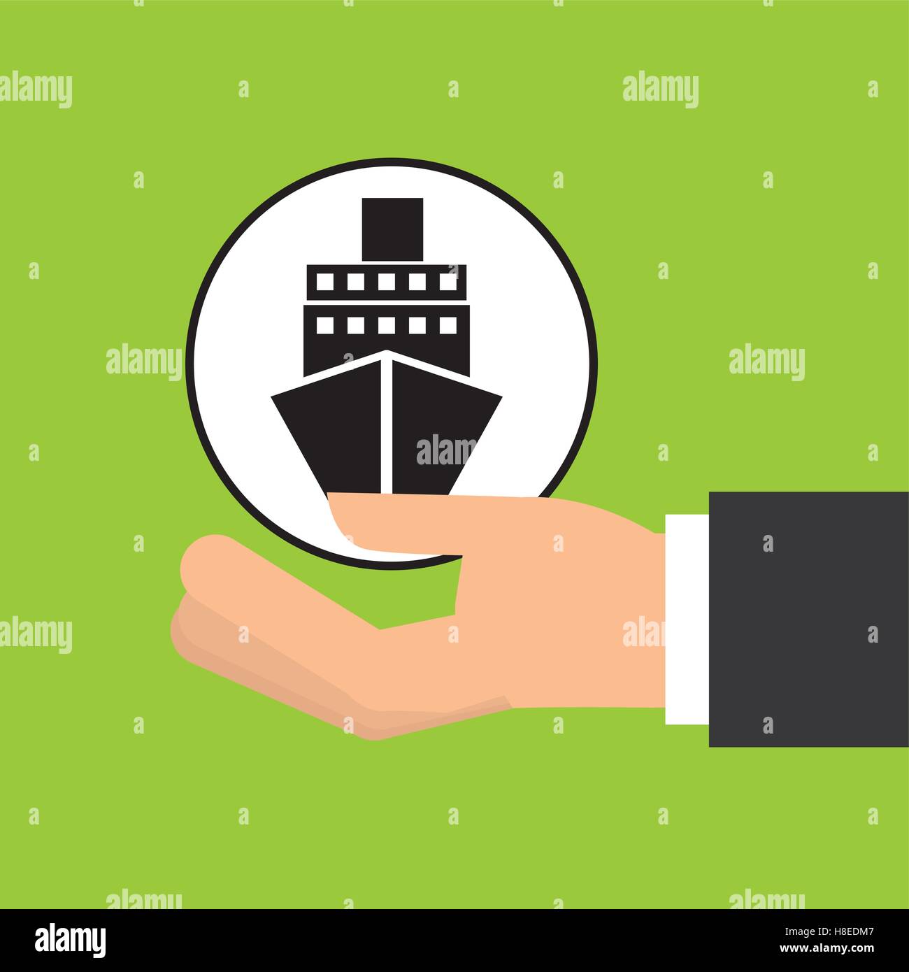 Marine pin map sign hi-res stock photography and images - Alamy