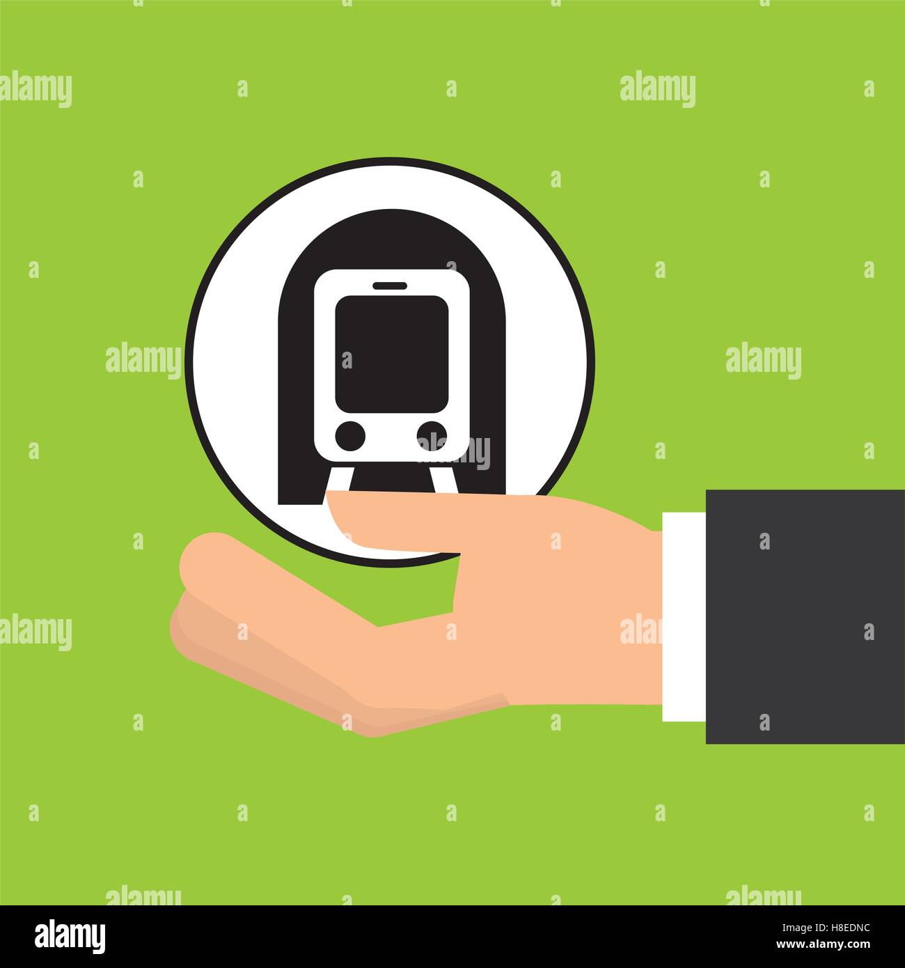 Halt train Stock Vector Images - Alamy