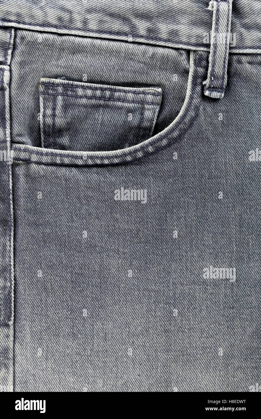 Front pocket of jeans for design Fashion background Stock Photo - Alamy