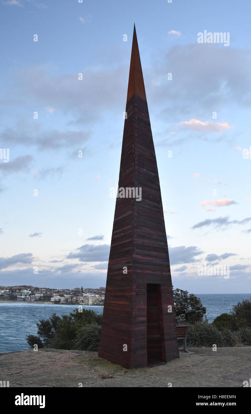 Sydney, Australia - Oct 23, 2016. Tony Davis: Folly. Sculpture by the ...