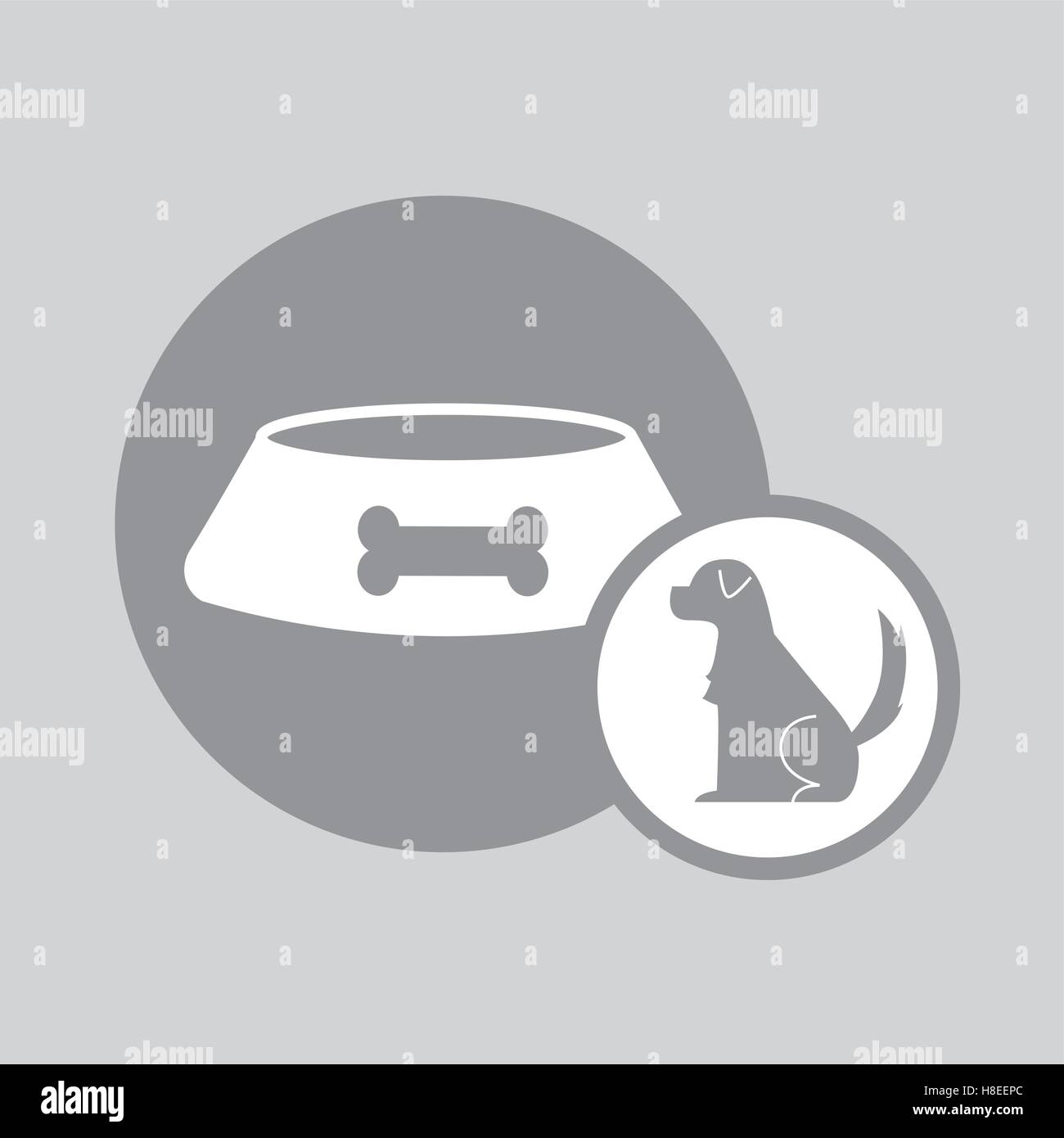 Dog sandwich animal Stock Vector Images - Alamy