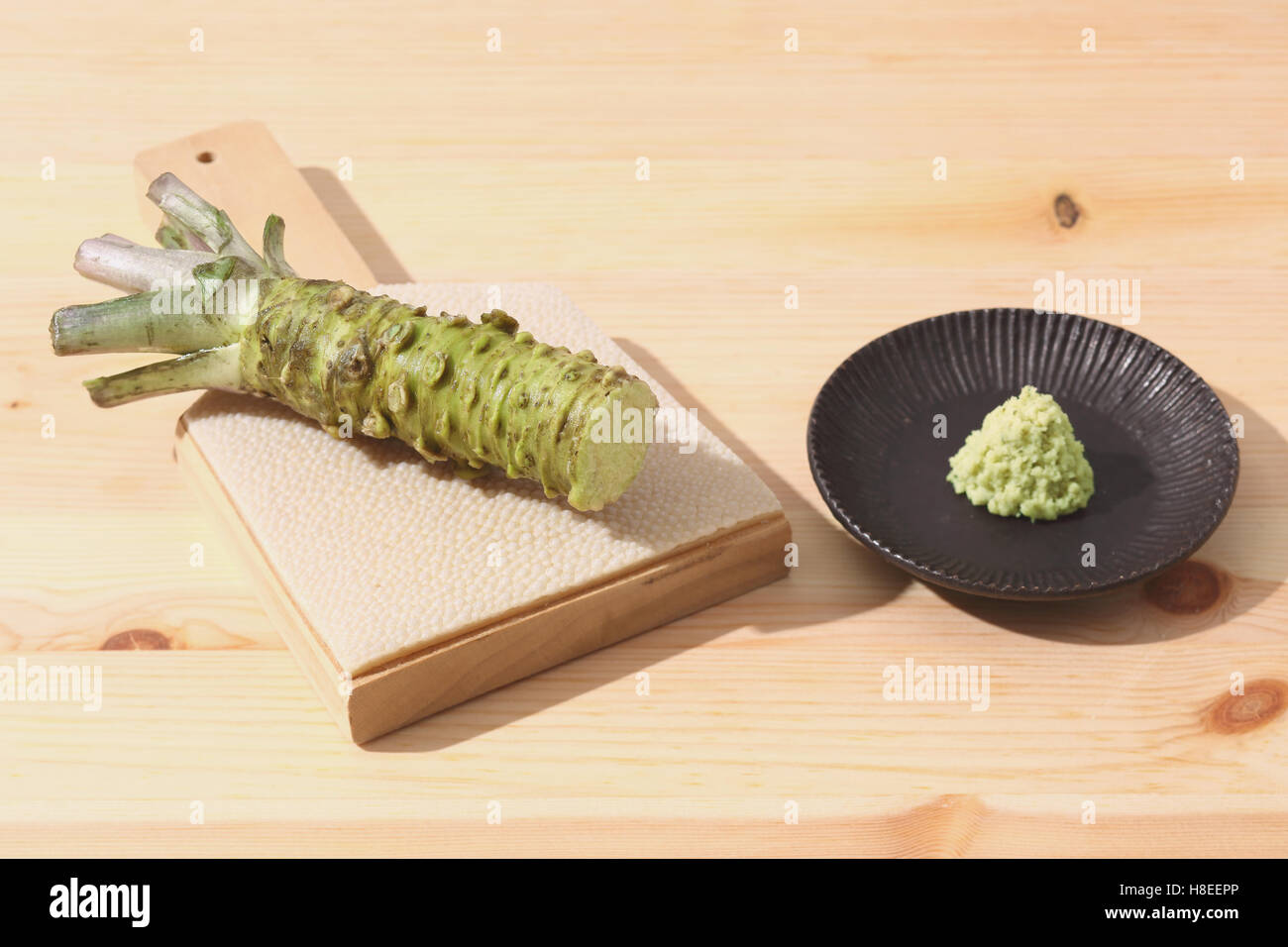 Raw grated wasabi hi-res stock photography and images - Alamy