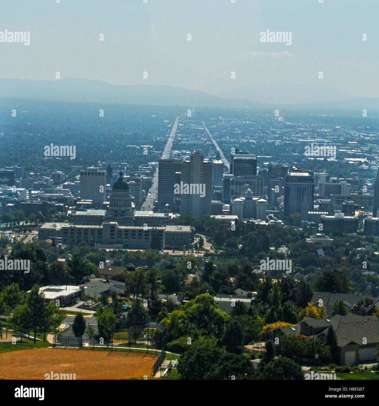 Salt lake city landscape hi-res stock photography and images - Alamy