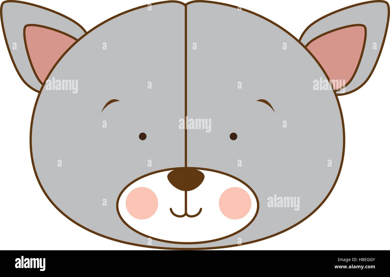 cat cartoon character icon image vector illustration design Stock ...