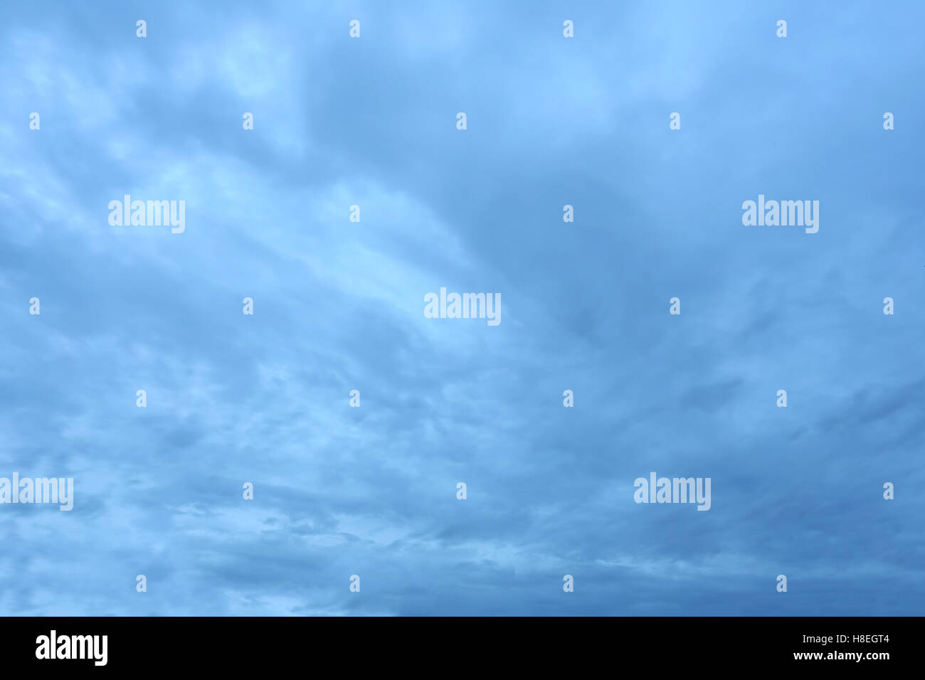 Rain clouds in evening sky and bad weather idea for Natural background ...