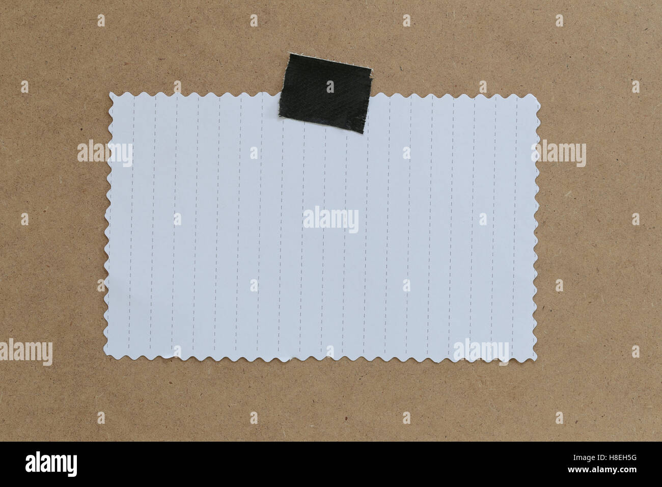 vintage of note paper on brown background and copy specs you can input ...