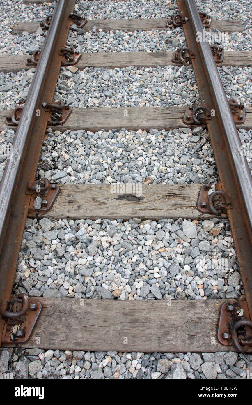 Old Railroad for the transportation route Stock Photo - Alamy