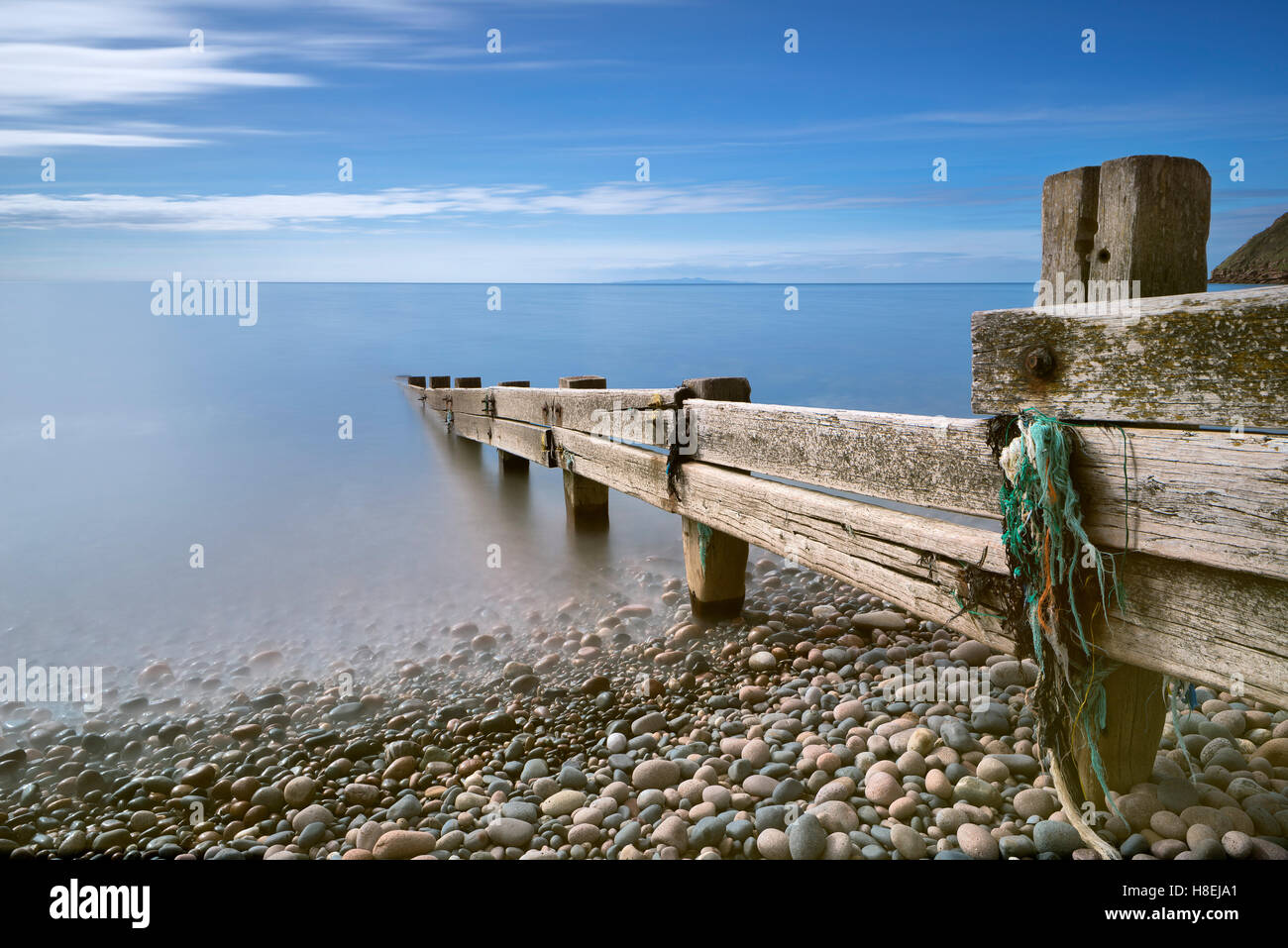 St. Bees beach, Copeland District, Cumbria, England, United Kingdom ...