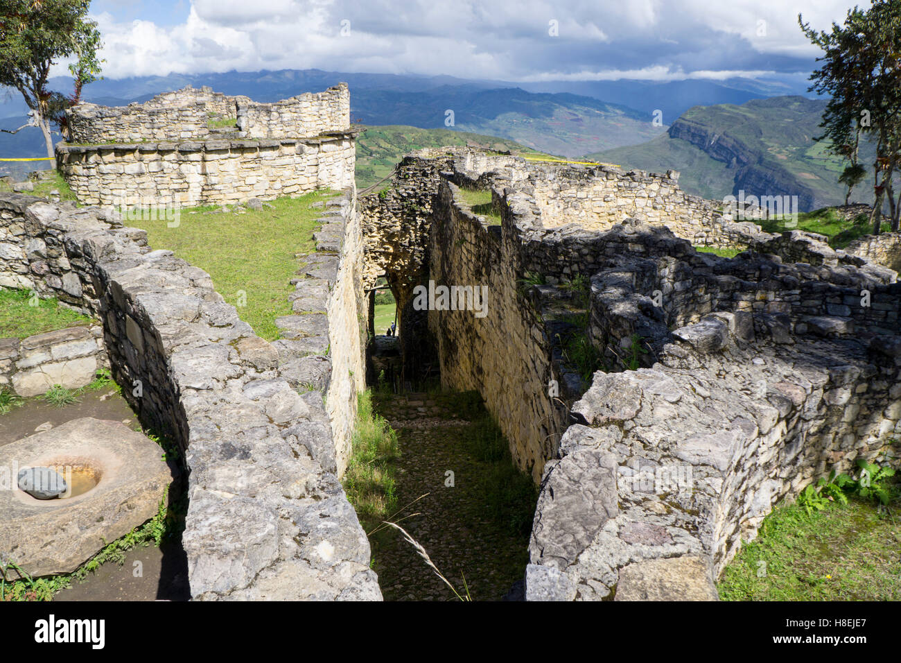 Kuelap, precolombian ruin of citadel city, Chachapoyas, Peru, South ...