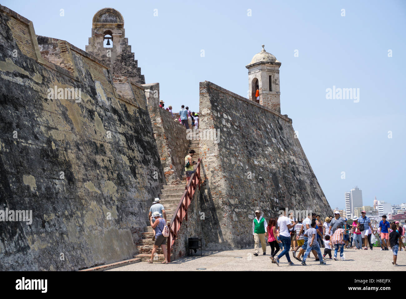 Colombia cartagena fort hi-res stock photography and images - Alamy
