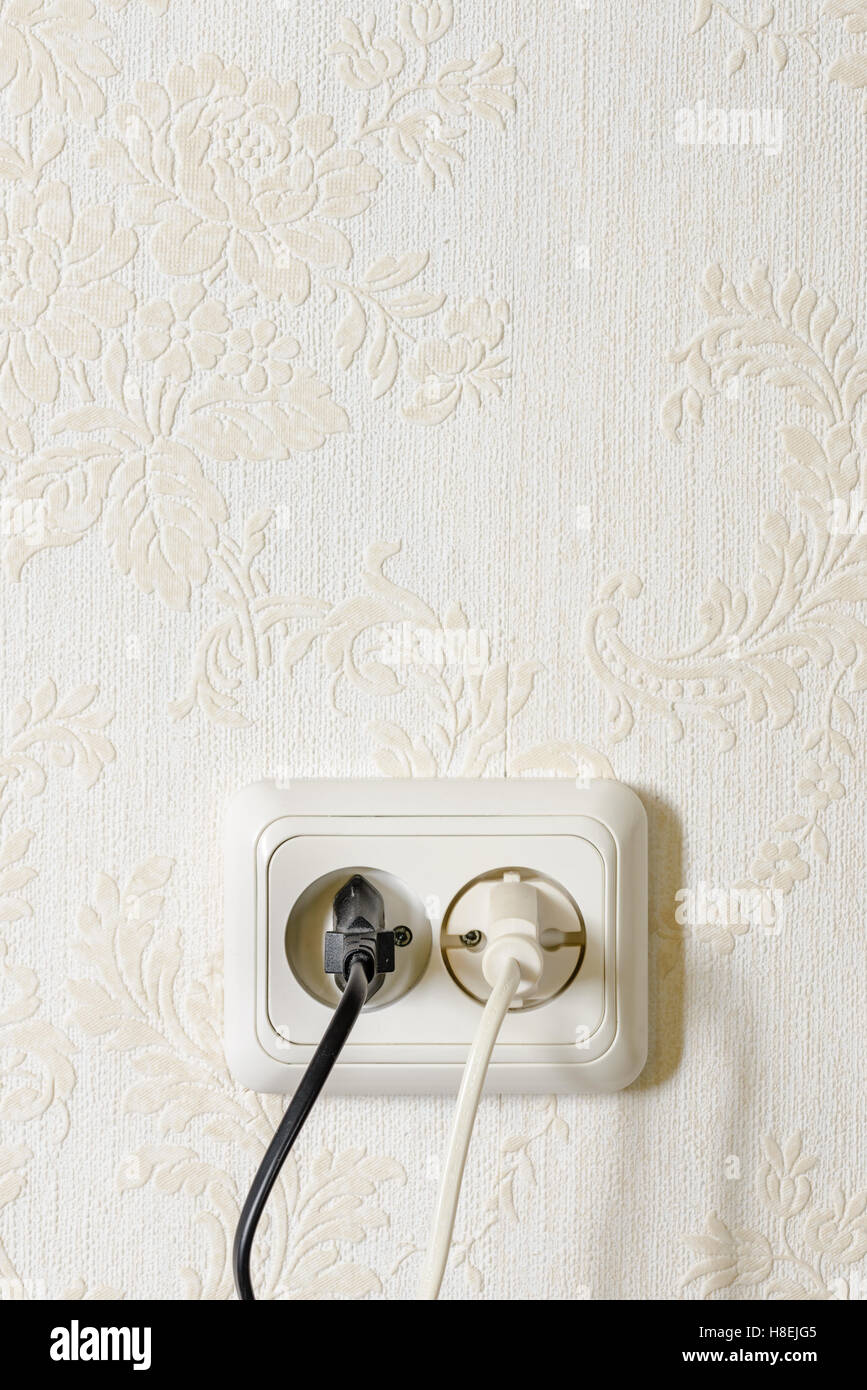 Energy supply plug in hi-res stock photography and images - Alamy