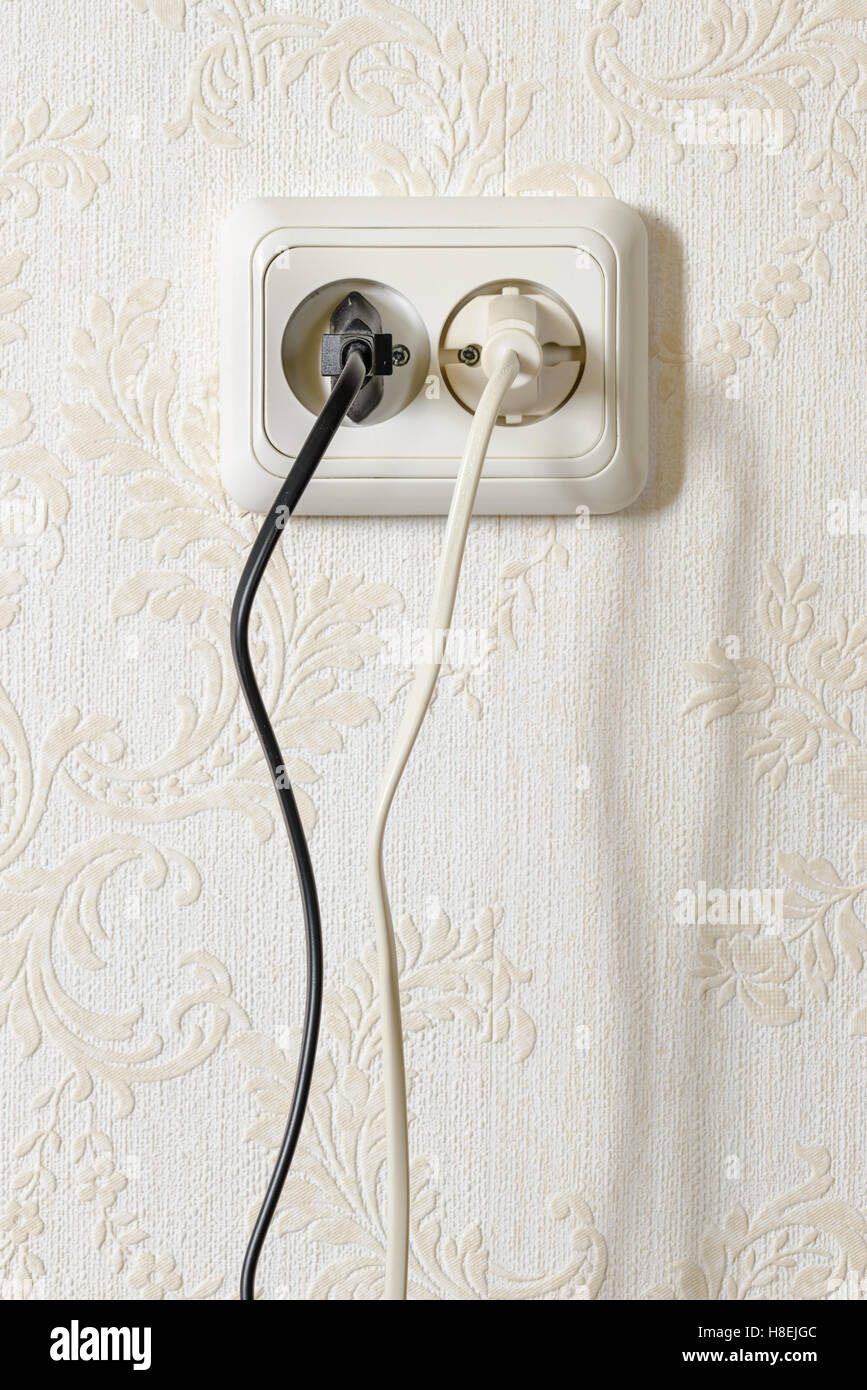 European plug socket hi-res stock photography and images - Alamy