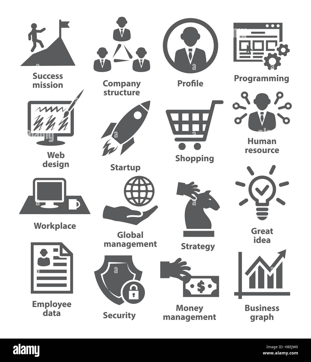 Management layout Stock Vector Images - Alamy