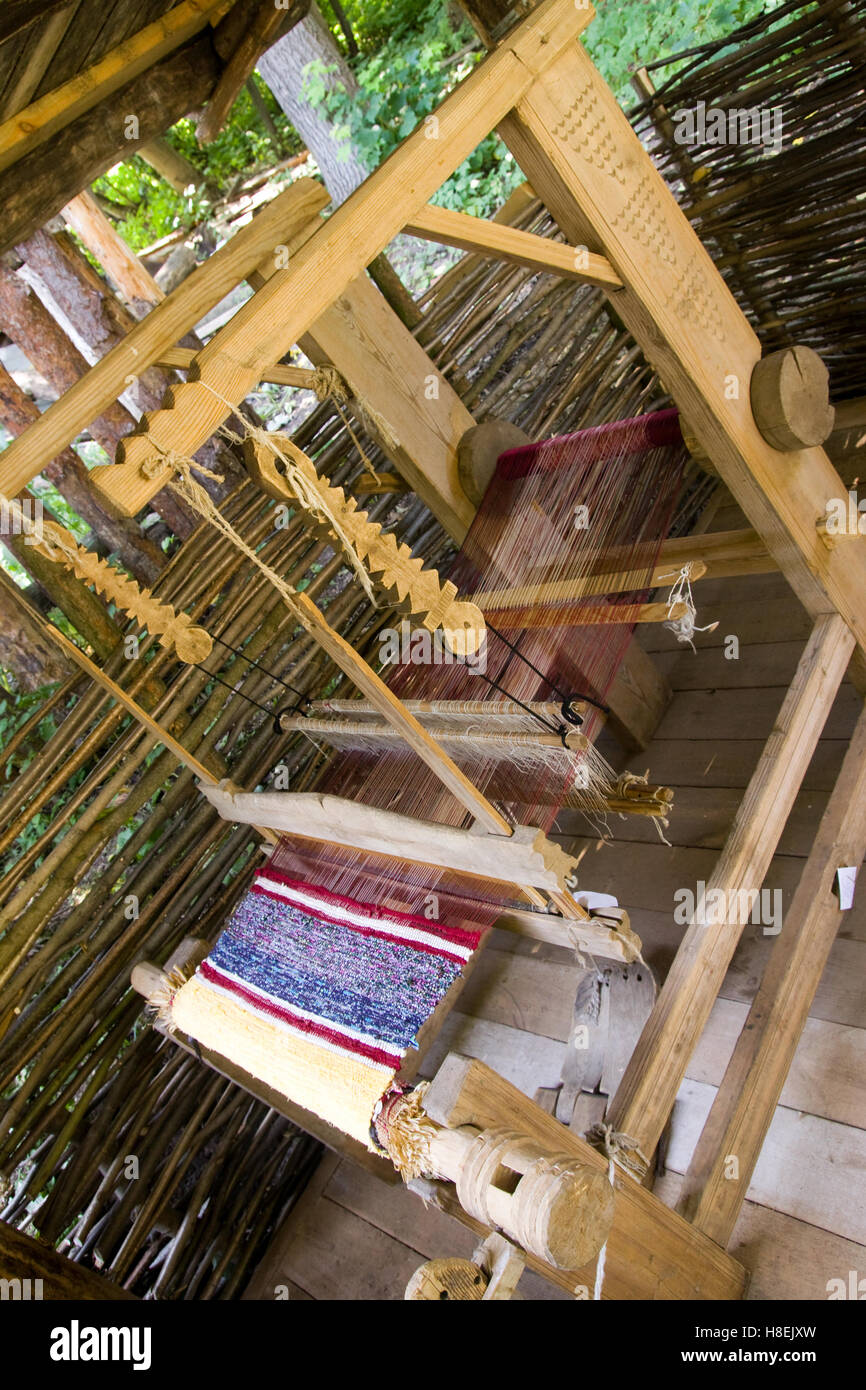 ancient sewing machine in russia Stock Photo - Alamy