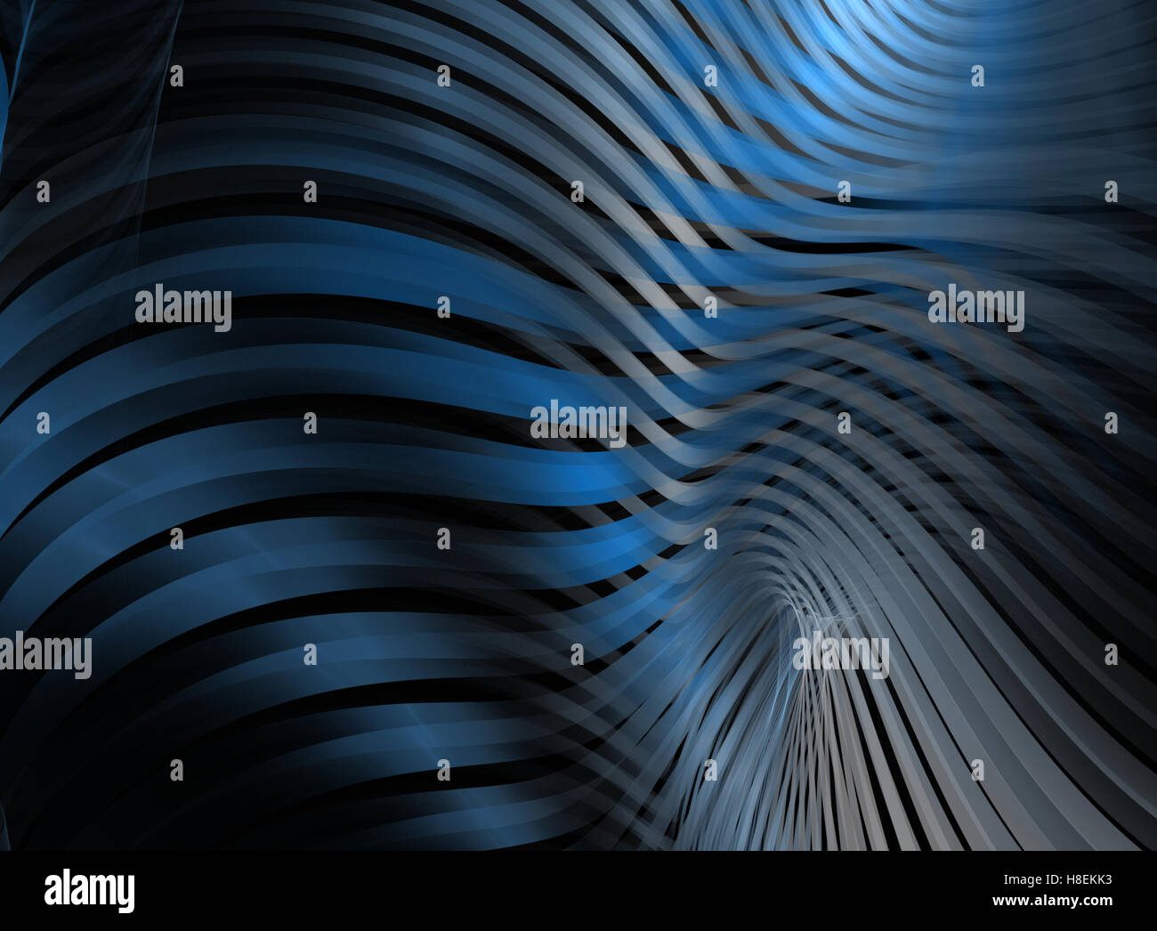 Abstract fractal waves computer-generated image Stock Photo - Alamy