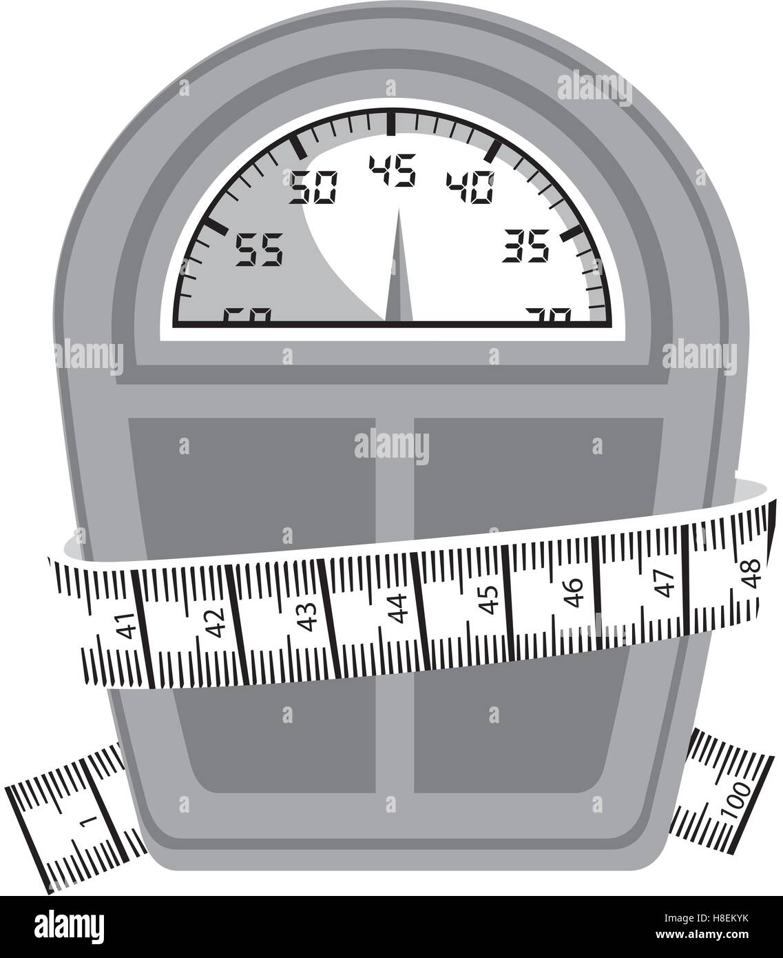 Measuring weight school hi-res stock photography and images - Alamy