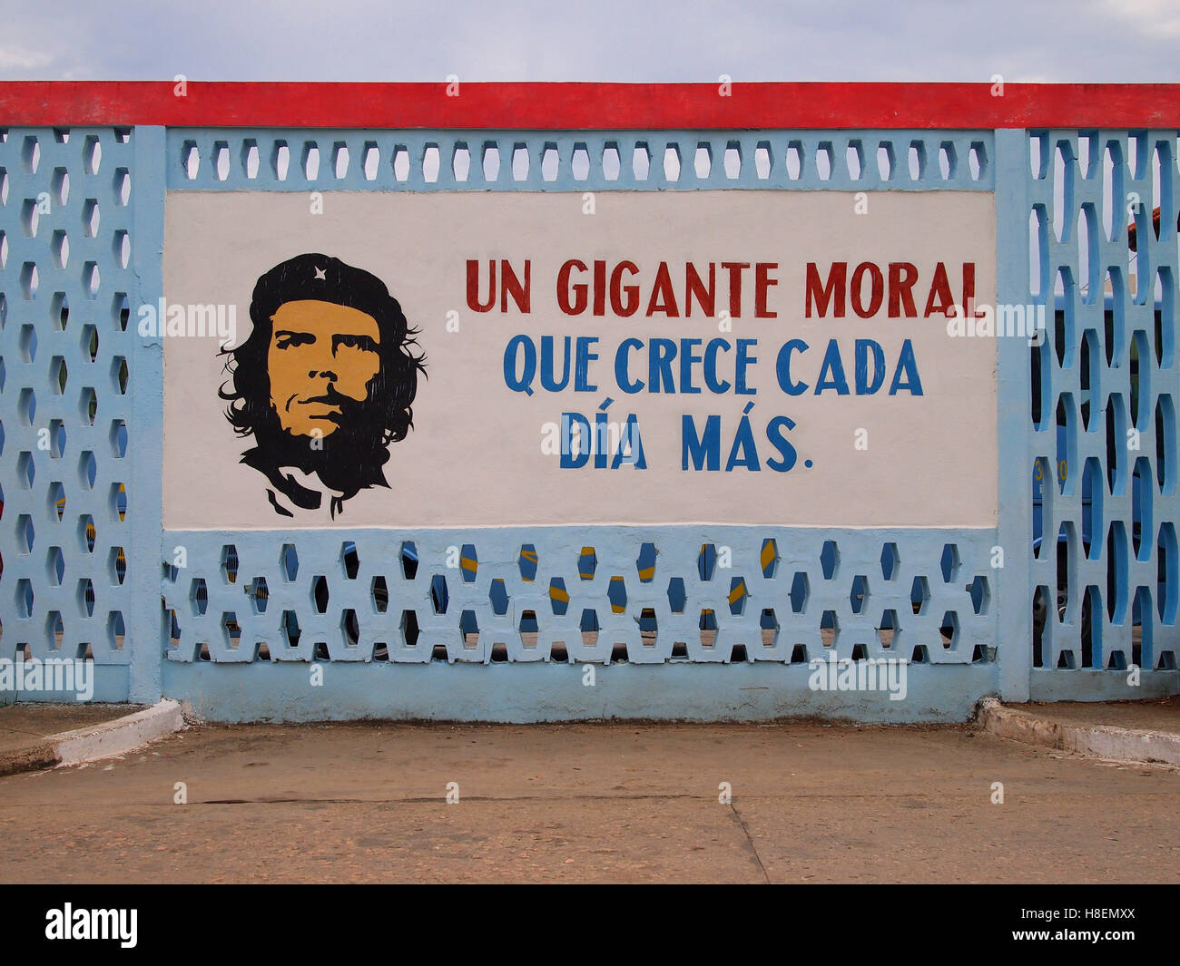 Wall Sign Che Guevara, Cuba Stock Photo - Alamy