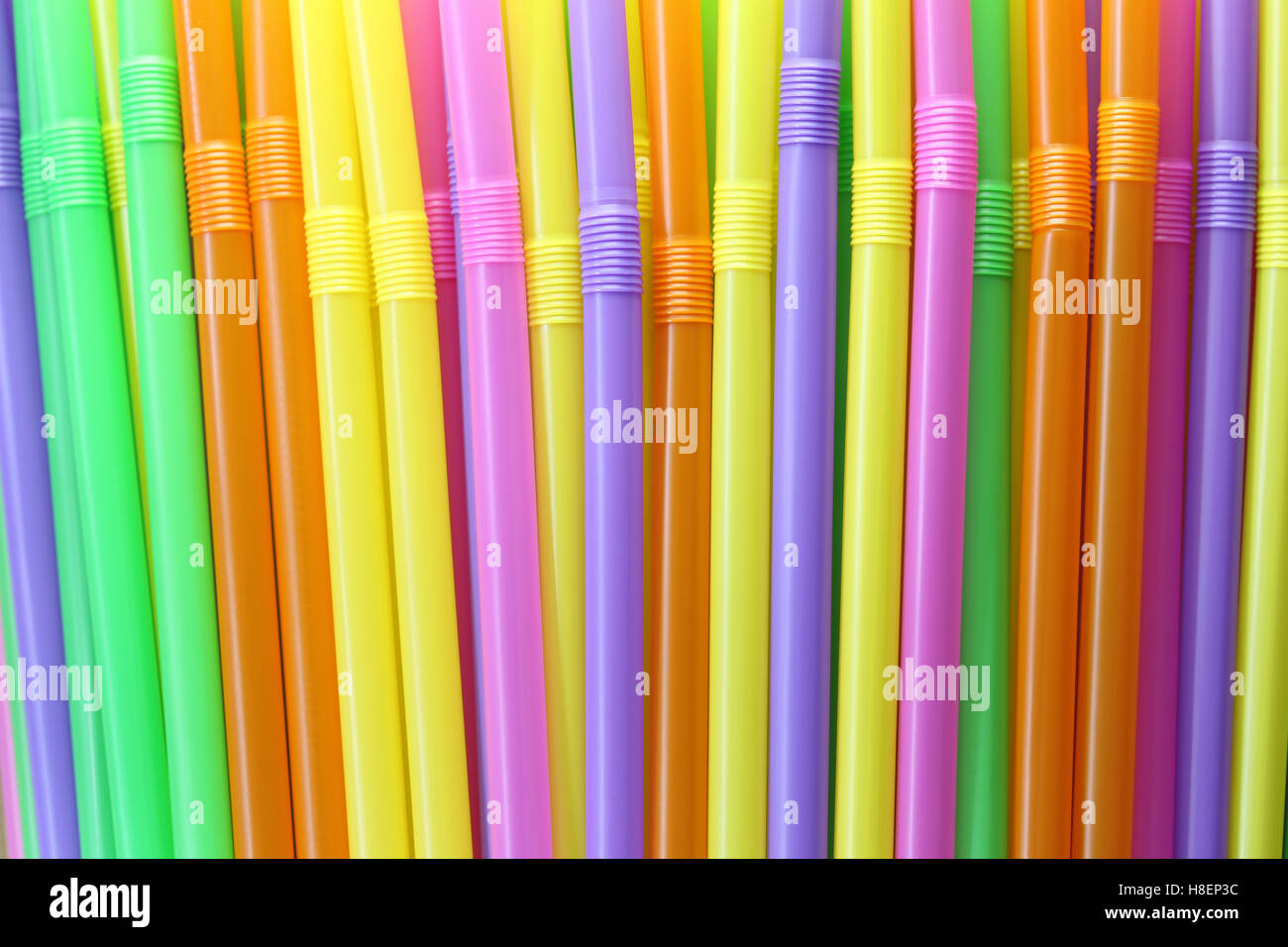 Drink tube of Colorful in abstract background for the design idea ...