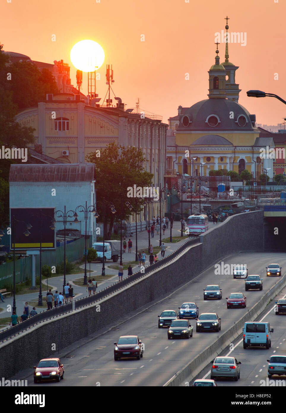 Kiev ukraine motorway hi-res stock photography and images - Alamy