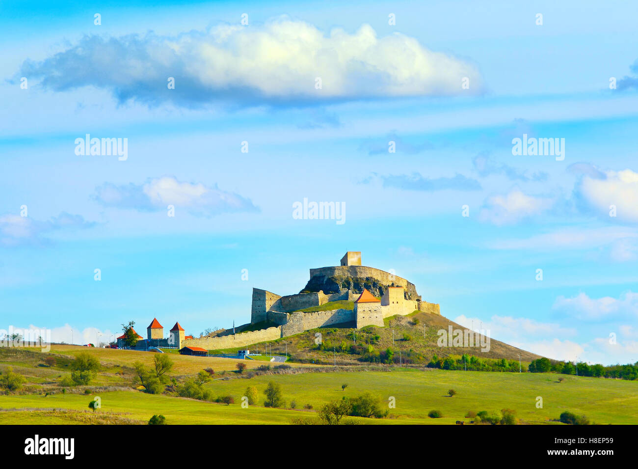 Medieval Rupea citadel, first attested in 1324, is one of the oldest ...