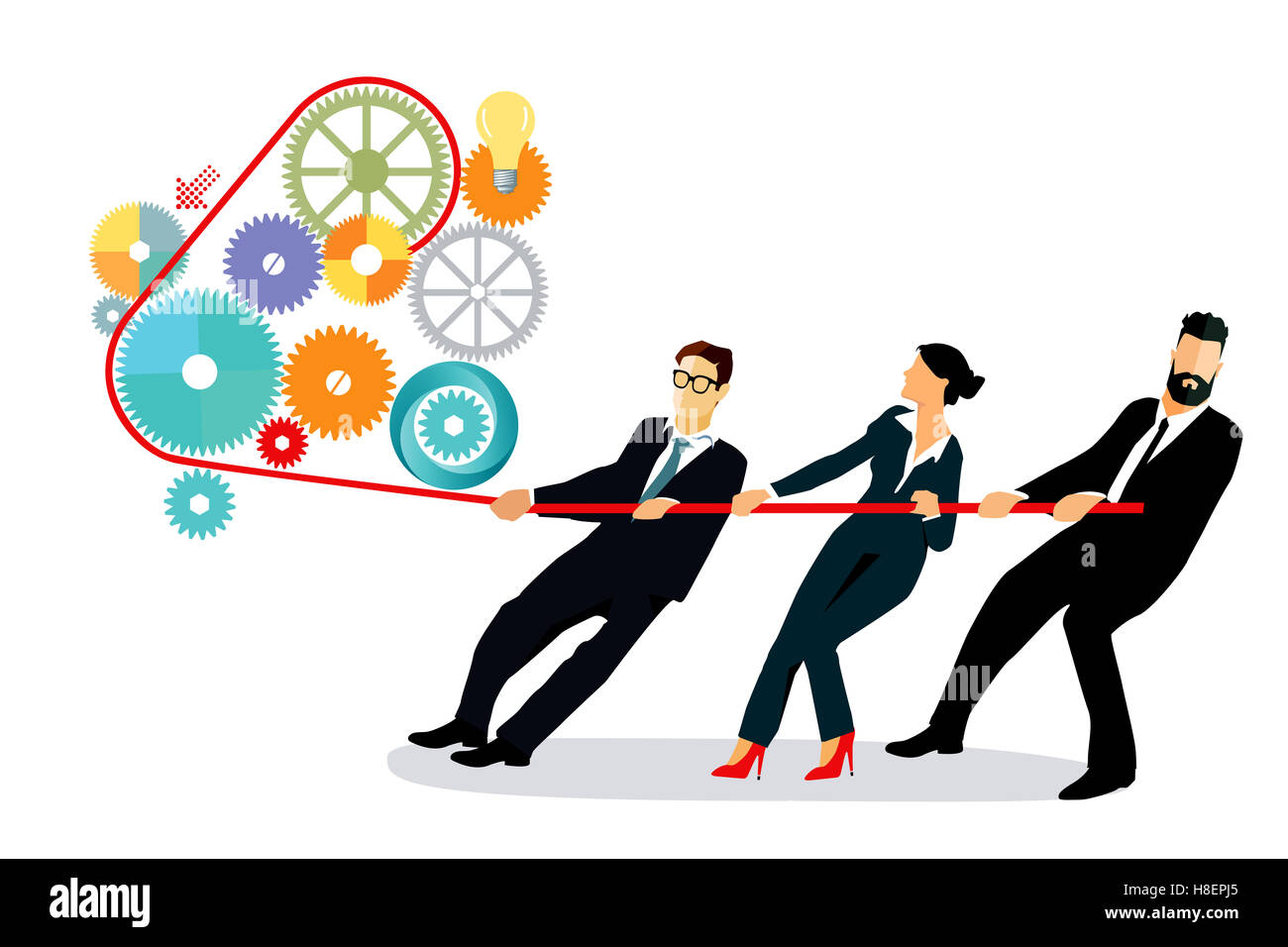 Load pull hi-res stock photography and images - Alamy