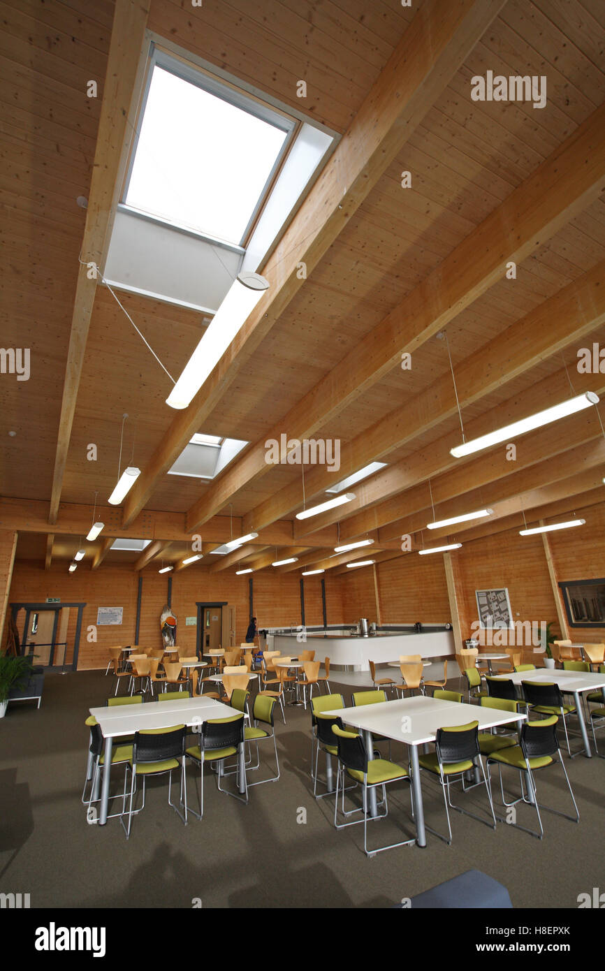 Large, open-plan teaching and activity space a new UK school building ...