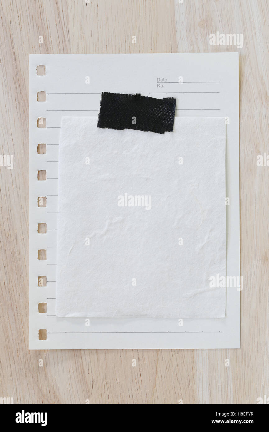 vintage of note paper background and copy specs you can input text to ...