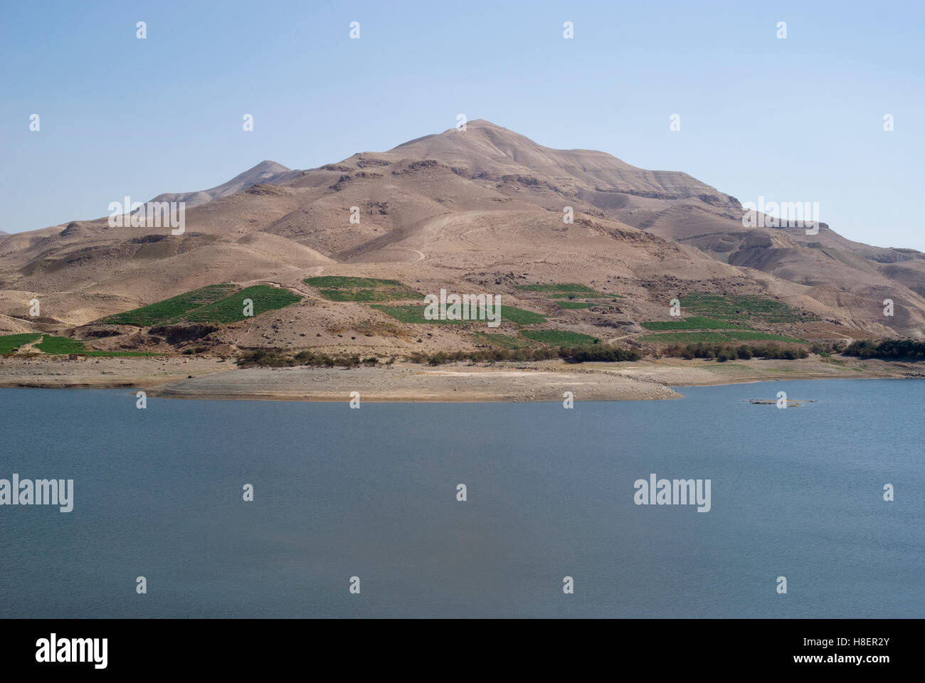 Al Mujib dam, Wadi Mujib, South Jordan Stock Photo - Alamy