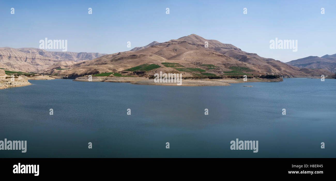 Al Mujib dam, Wadi Mujib, South Jordan Stock Photo - Alamy