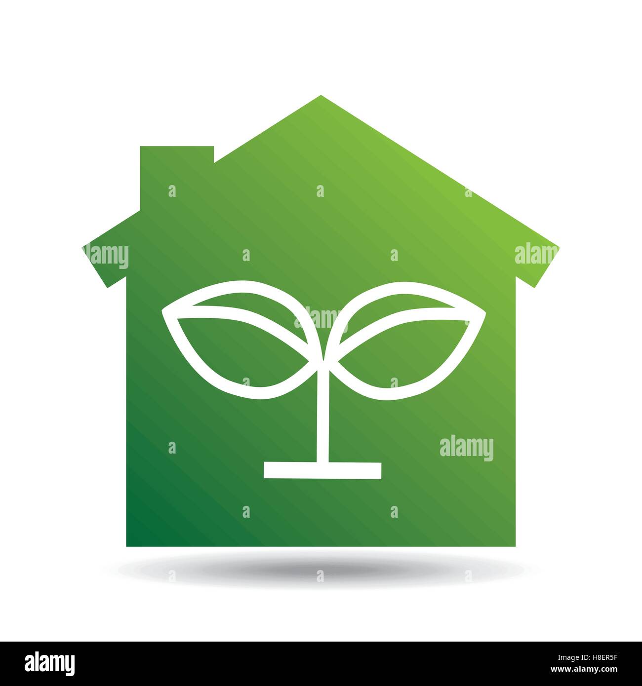 green ecology symbol plant natural design vector illustration eps 10 ...