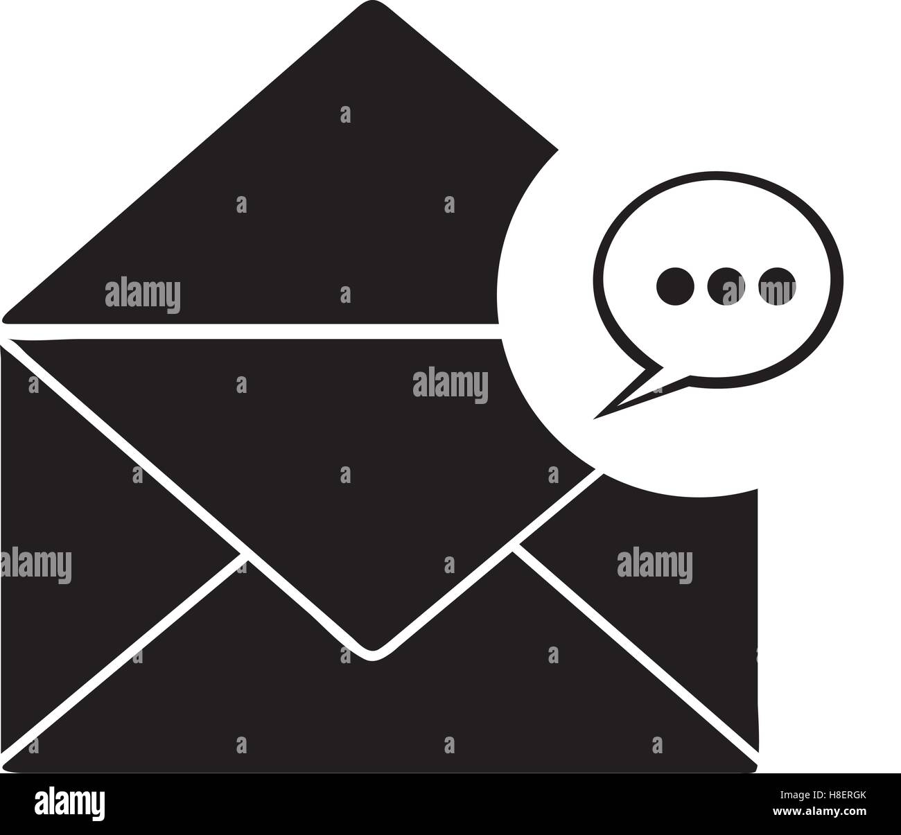 message envelope icon image vector illustration design Stock Vector ...