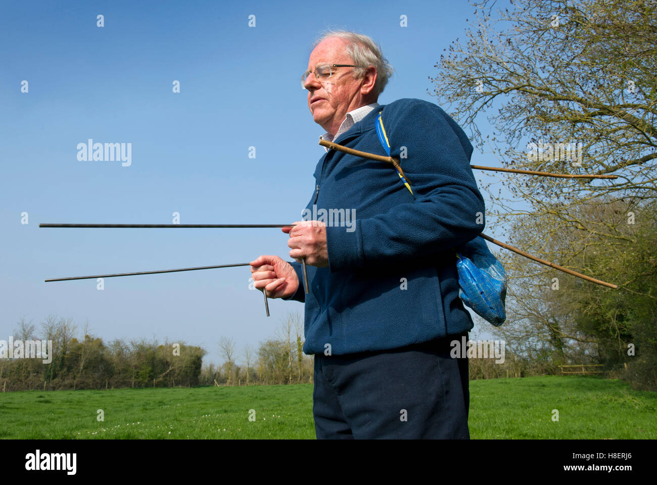 Water divining dowsing hi-res stock photography and images - Alamy