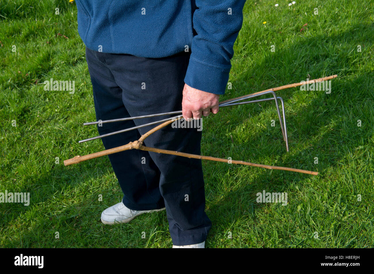 Dowsing rods hi-res stock photography and images - Alamy