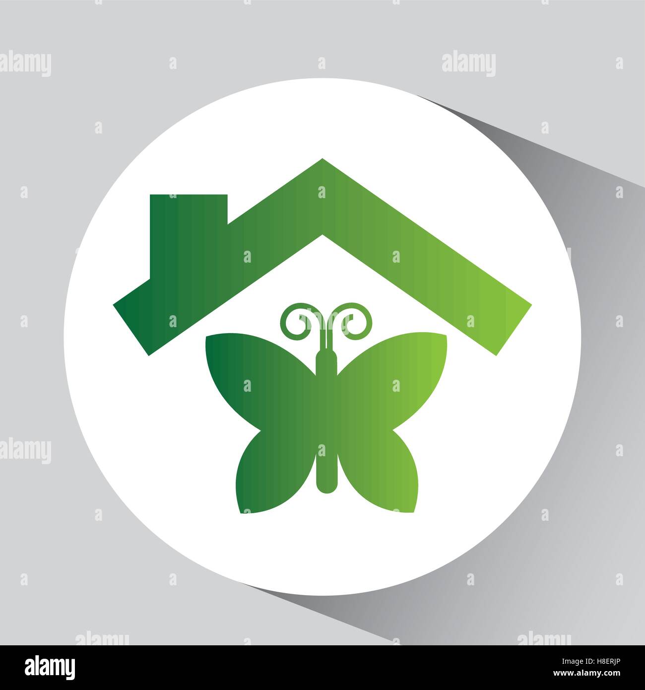 green ecology fauna symbol design vector illustration eps 10 Stock ...