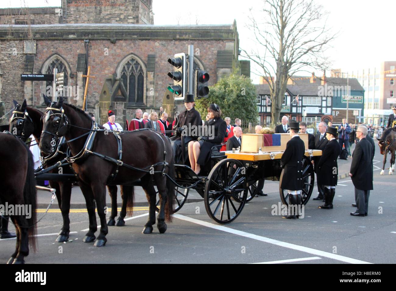 King Richard III - The Procession of his Mortal Remains through ...