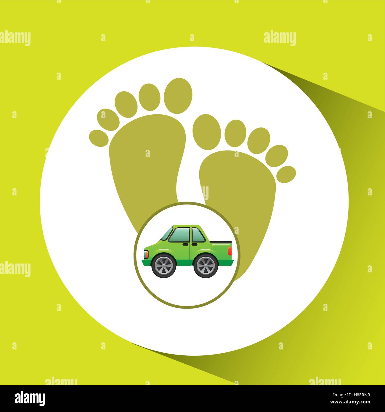 Carbon recycling cell Stock Vector Images - Alamy