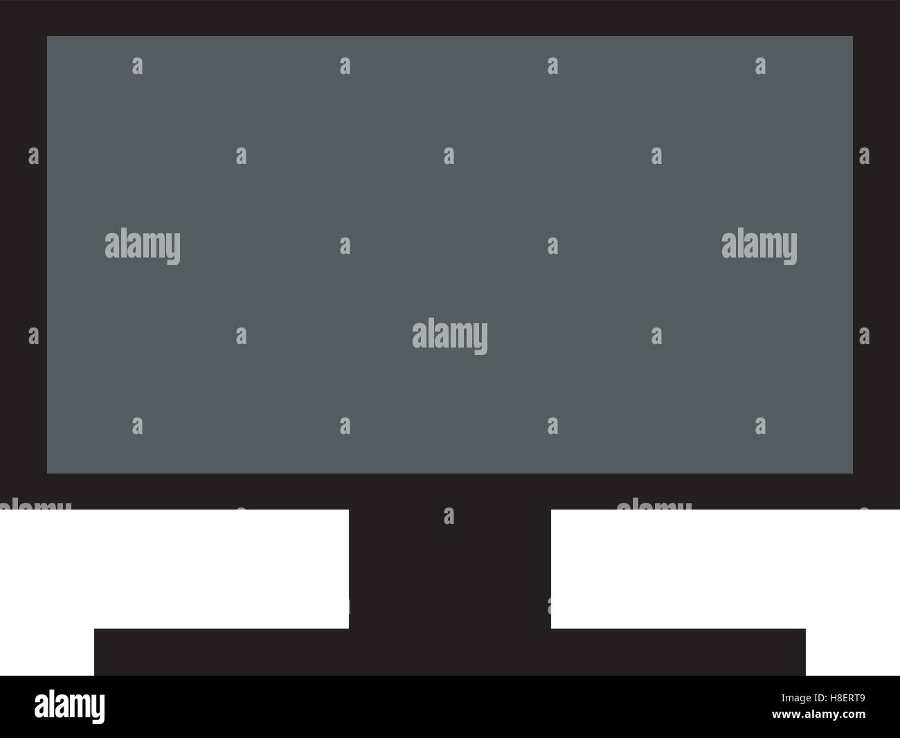 Computer screen icon Stock Vector Image & Art - Alamy