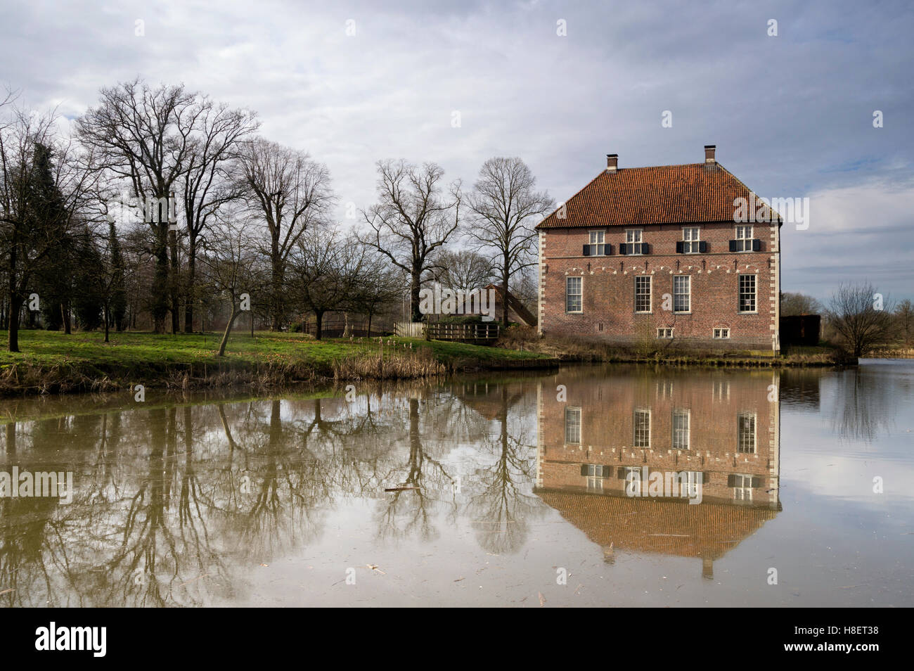 Manor house the Kamp Stock Photo - Alamy