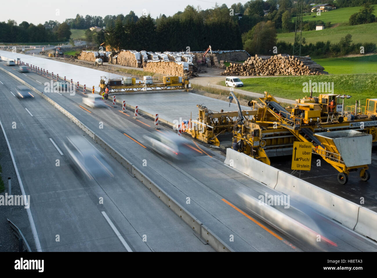 Fast driving road road and means of transportation hi-res stock ...