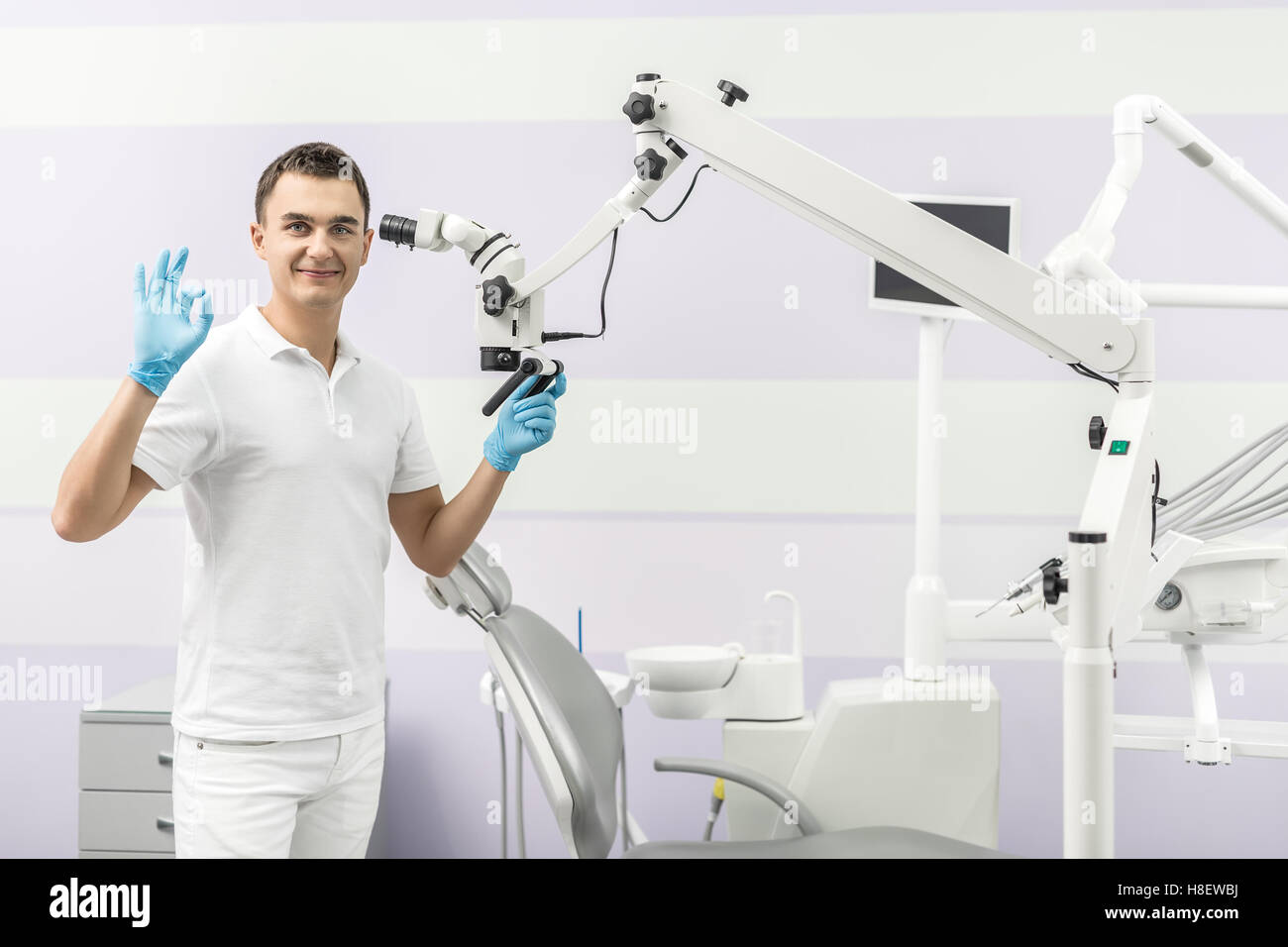 Male dentist dental tool hi-res stock photography and images - Alamy